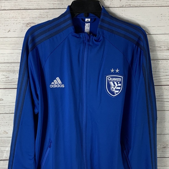 adidas | Jackets & Coats | Fi446 Mens Adidas San Jose Earthquakes ...